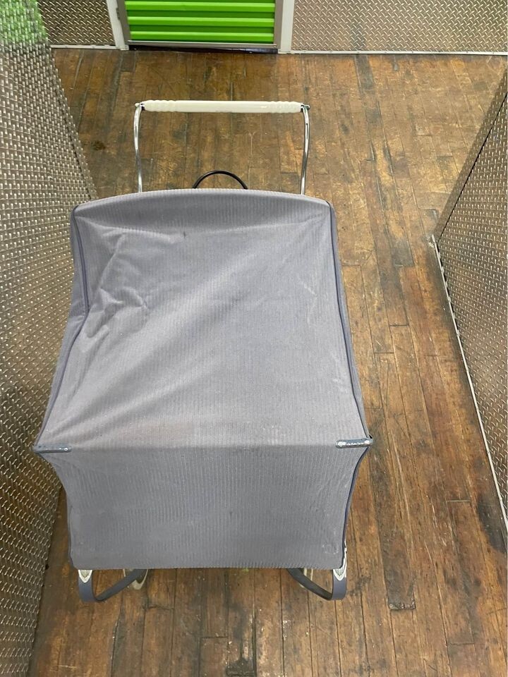 Vintage Silver Cross Baby Carriage Stroller VTG England Pram Doll Child ...