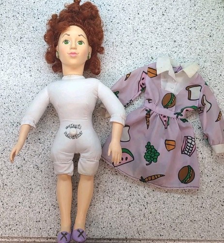 1995 Miss Frizzle Doll Plush Magic School Bus Scholastic Toy 17" Hasbro ...