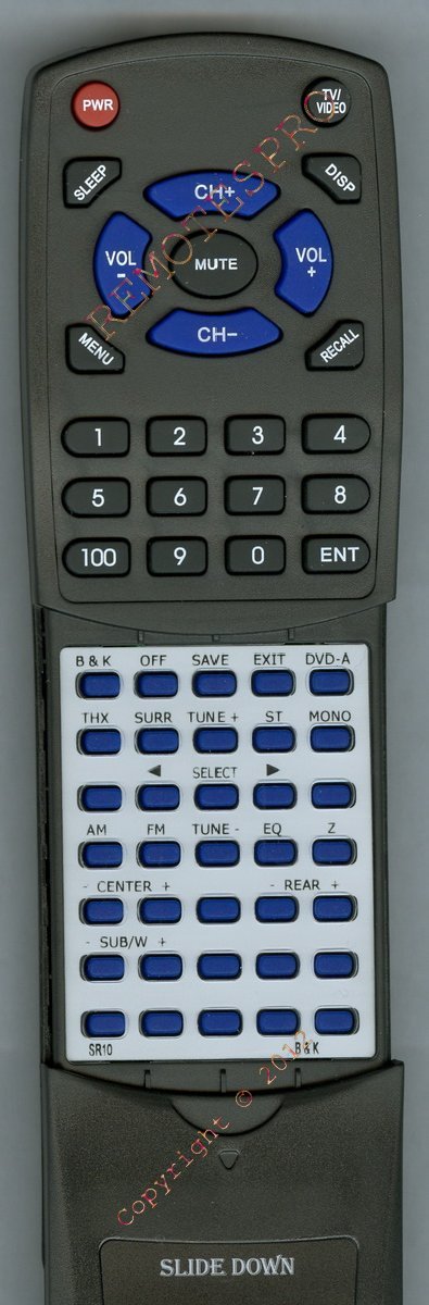 Redi-Remote Wireless Remote Control for Basic Functions of B & K AV7.1 ...
