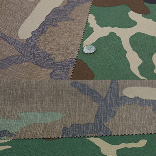 US 4 Color Camouflage Waterproof PU Fabric Nylon 500D Material Military ...