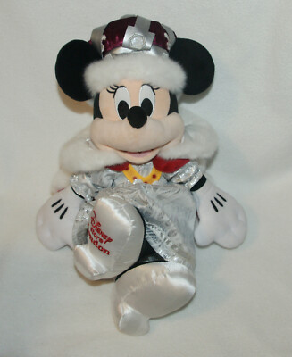 Disney Store London Royal Queen Minnie Mouse Plush 15" | eBay