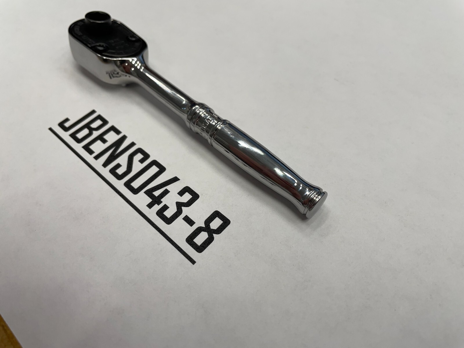 Snap on TM72 Magnetic Bit Driver Ratchet Head Chrome Handle for sale ...