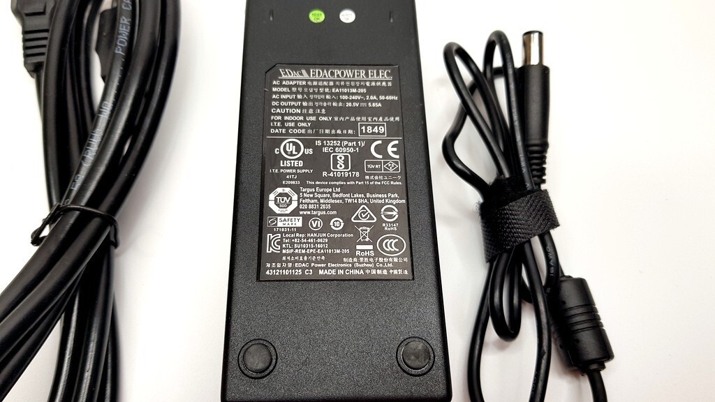 Edac AC Adapter Power Supply 20.5V 5.85A For Targus Docking Station ...