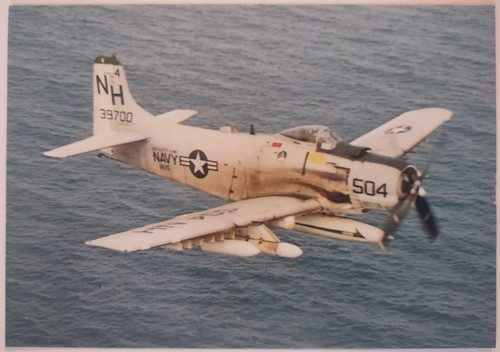 Vintage Postcard Douglas A-1H Skyraider Plane AA99 | eBay