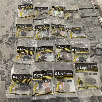 (16) B-LINE BVT050 VIBRACLAMP 1/2" OD ***FREE SHIPPING*** | eBay