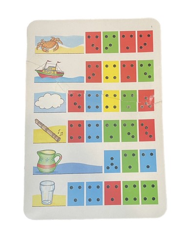 RARE Cadaco Spell Time Alphabet Learning Tile Activity Game 3+ Minor ...