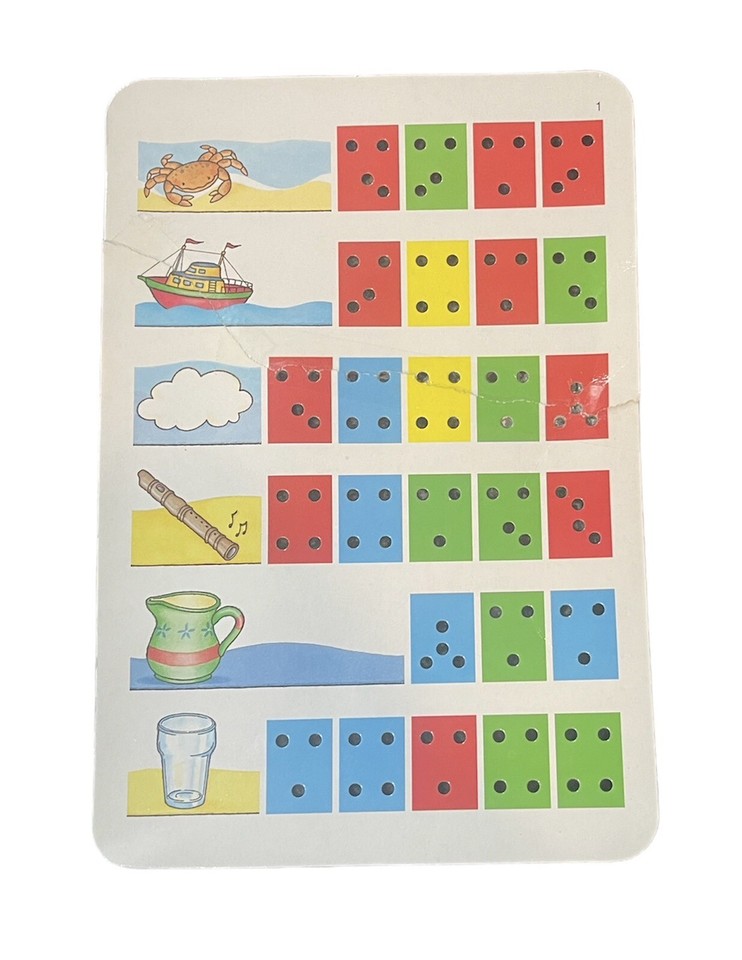 RARE Cadaco Spell Time Alphabet Learning Tile Activity Game 3+ Minor ...