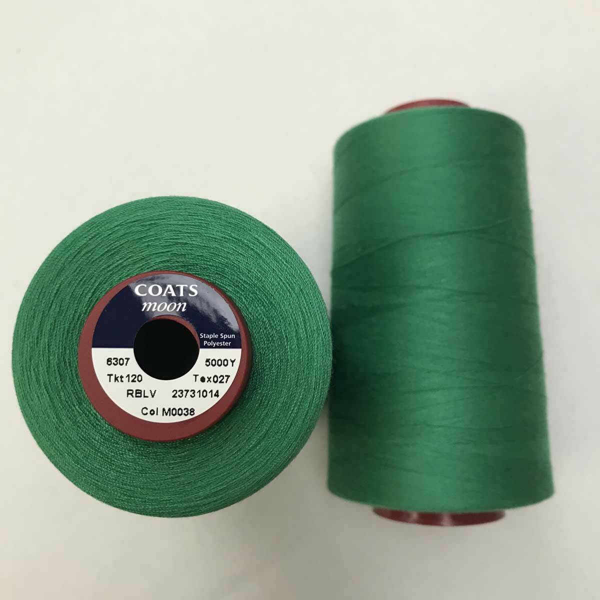 Coats Moon Overlocking Thread Sewing Machine Thread 120 5000 Yard Cones ...