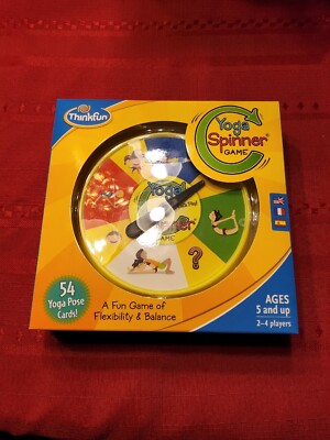 Think Fun Yoga Spinner Yoga Game for Kids Age 5 and Up - Award Winning ...