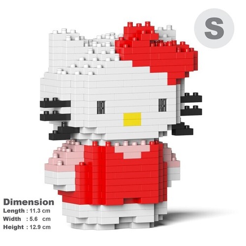 Jekca Hello Kitty 01S Building Bricks Set 11x6x13cm Mens Other | eBay