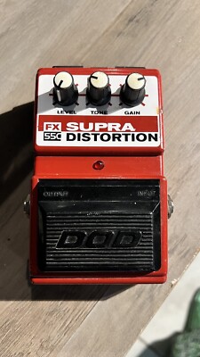 Vintage DOD FX55-C Supra Distortion Effect Pedal | eBay