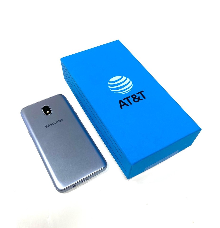 SAMSUNG GALAXY J3 J337A 16GB OPEN BOX AT&T LOCKED SILVER COLOR | eBay