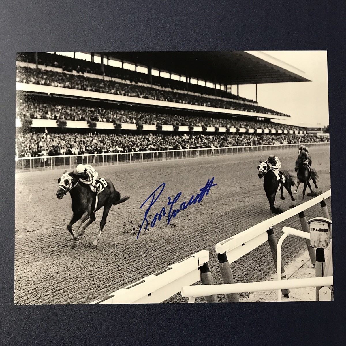 Ron Turcotte Men Photo Horse Racing Fan Apparel & Souvenirs SECRETARIAT ...