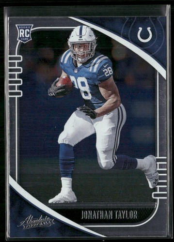 2020 Panini Absolute Jonathan Taylor Rookie Indianapolis Colts #161 | eBay