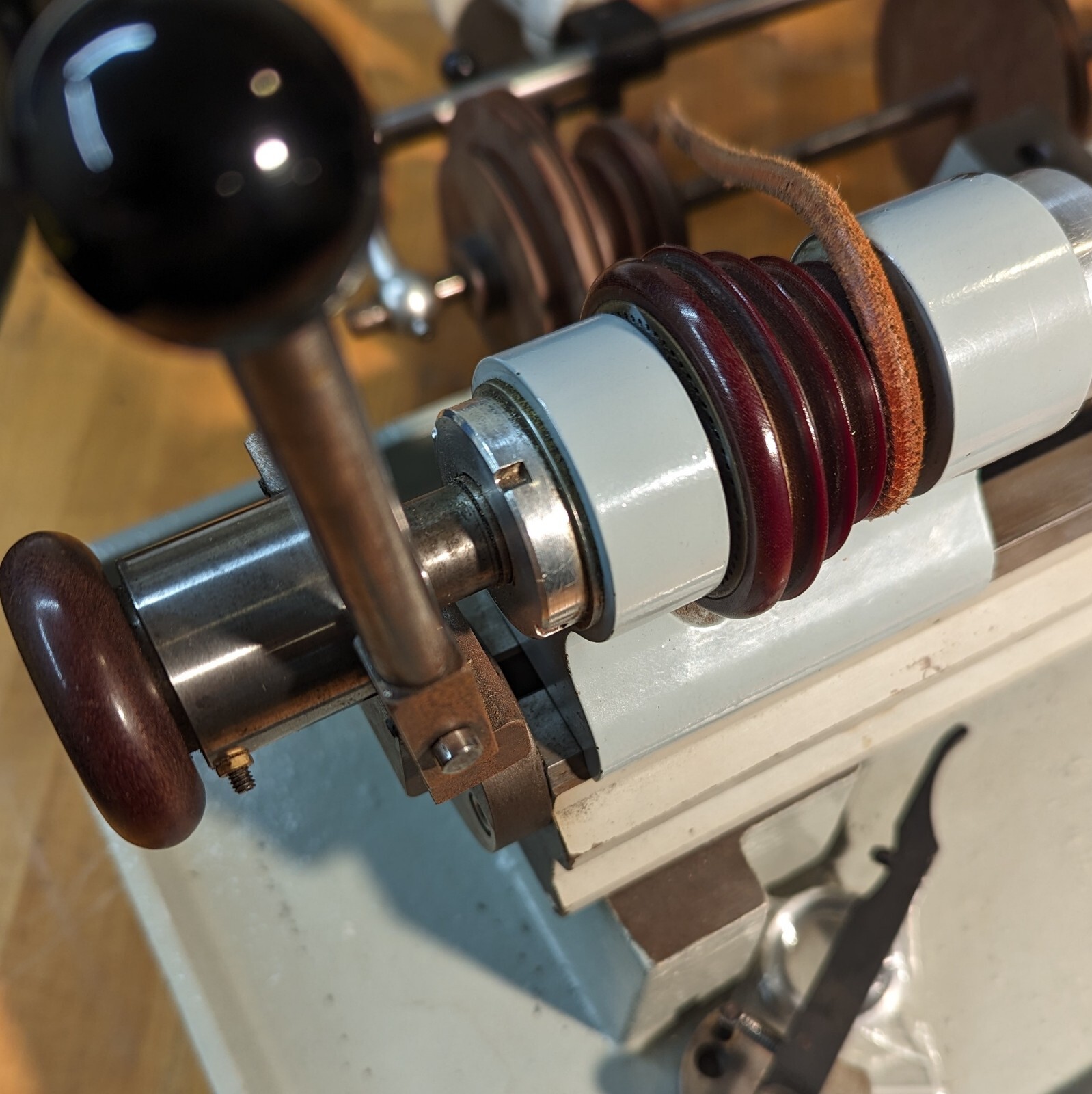 18" Precision Instrument Lathe Vintage Levin USA Watchmaking Machinist ...