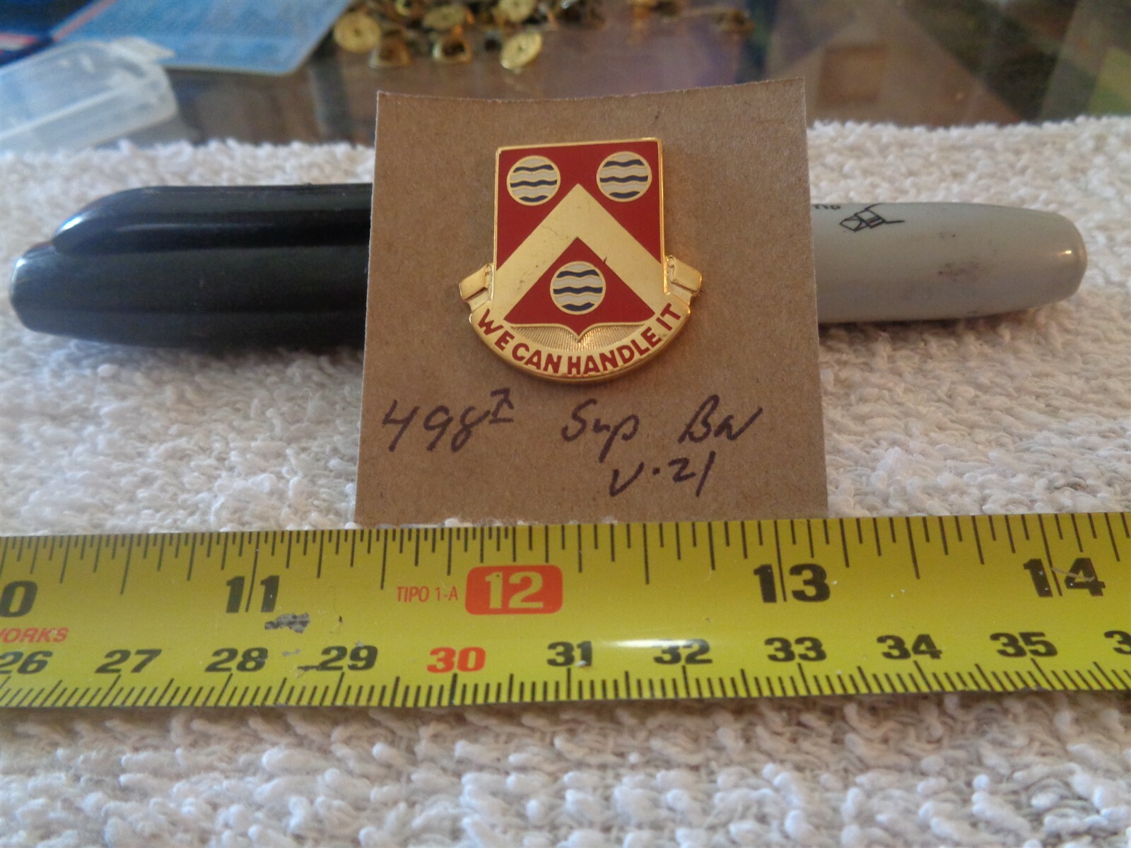 498th Support Battalion V-21 Unit Crest, DI, DUI (DRAW#28) | eBay