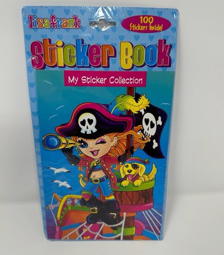 Lisa Frank My Sticker Collection Book Pirate New SEALED Vintage y2k htf ...