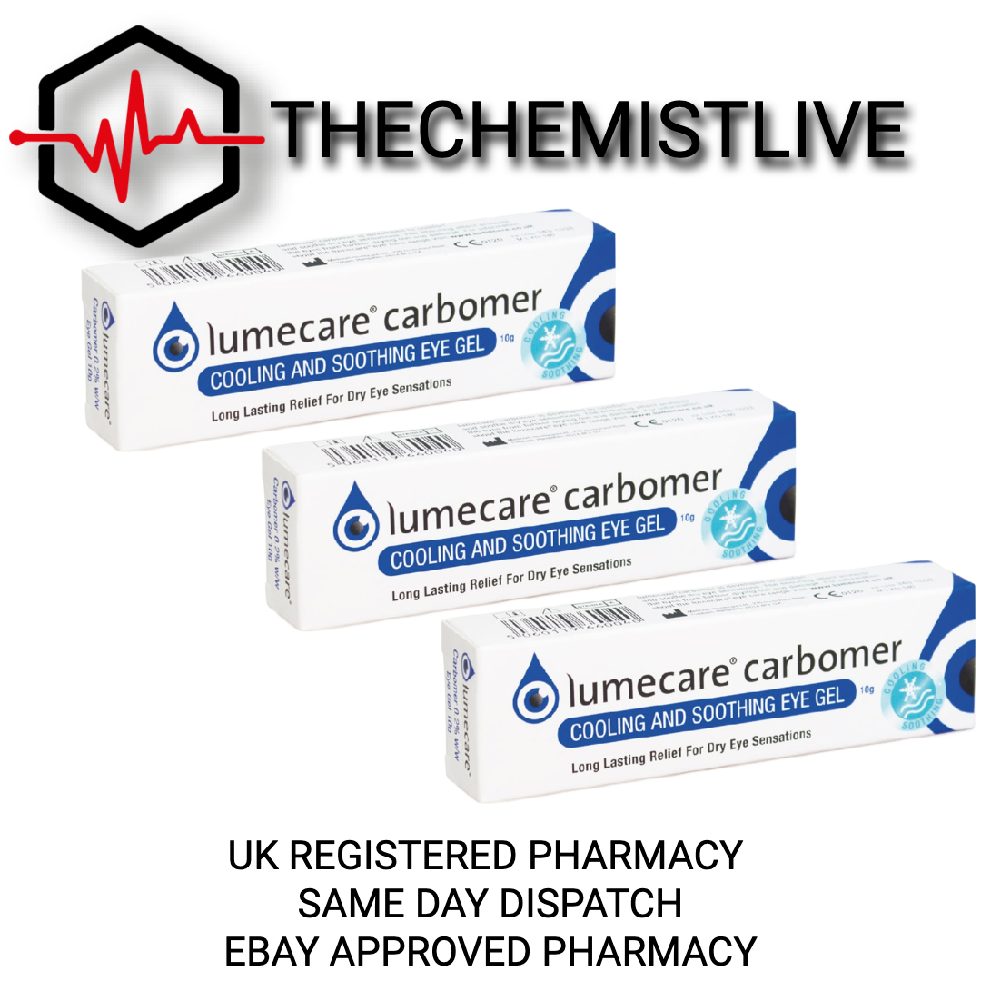 Carbomer Liquid Eye Gel 0.2% 3 x 10g - Dry Sore Eye Drop | eBay