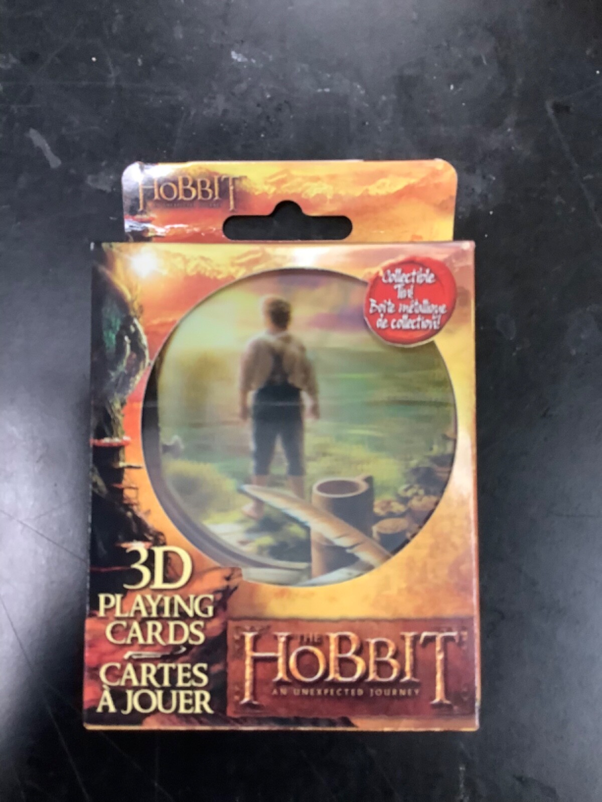 The Hobbit 3D Lenticular Playing Cards Deck in Collectible Tin New ...