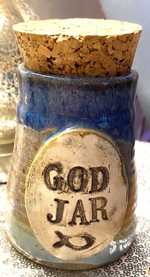 Pottery God jar | eBay
