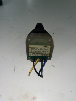 Fuji AC09-RX Rotary Switch With Knob Used Fast Shipping | eBay