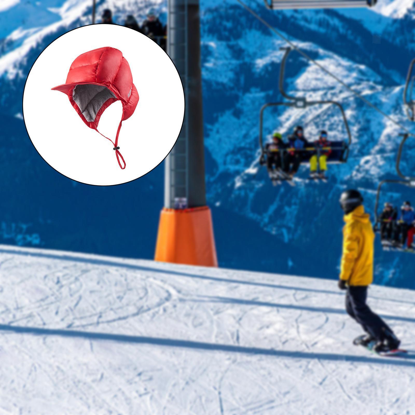 Windproof Hat Caps Fleece Lined Thermal Outdoor Running with Ear Flaps ...