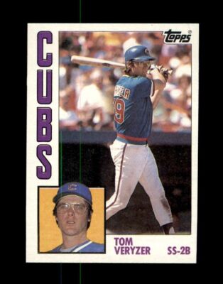 1984 Topps SET BREAK #117 Tom Veryzer | eBay