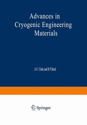 Advances in Cryogenic Engineering Ser.: Advances in Cryogenic ...