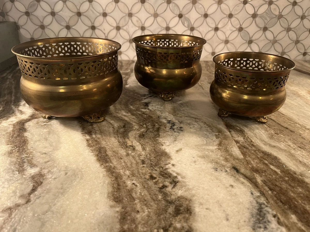 Decorative Brass Pots
