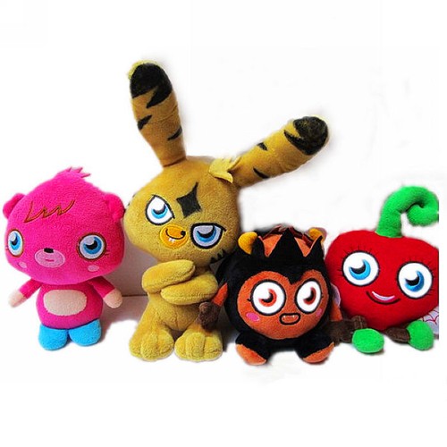 Moshi Monsters Plush Doll Game Baby Luvli Poppet Diavlo Katsuma Stuffed ...