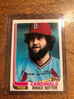 1982 Topps Baseball # 260 Bruce Sutter | eBay