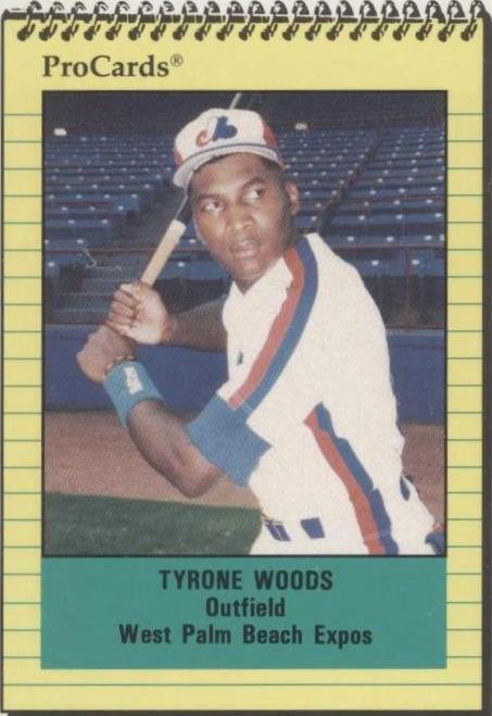 1991 ProCards Minor League - Ty Woods #1243 (RC) for sale online | eBay