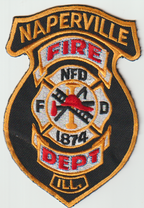 Naperville IL Fire Department patch shipped from Australia | eBay
