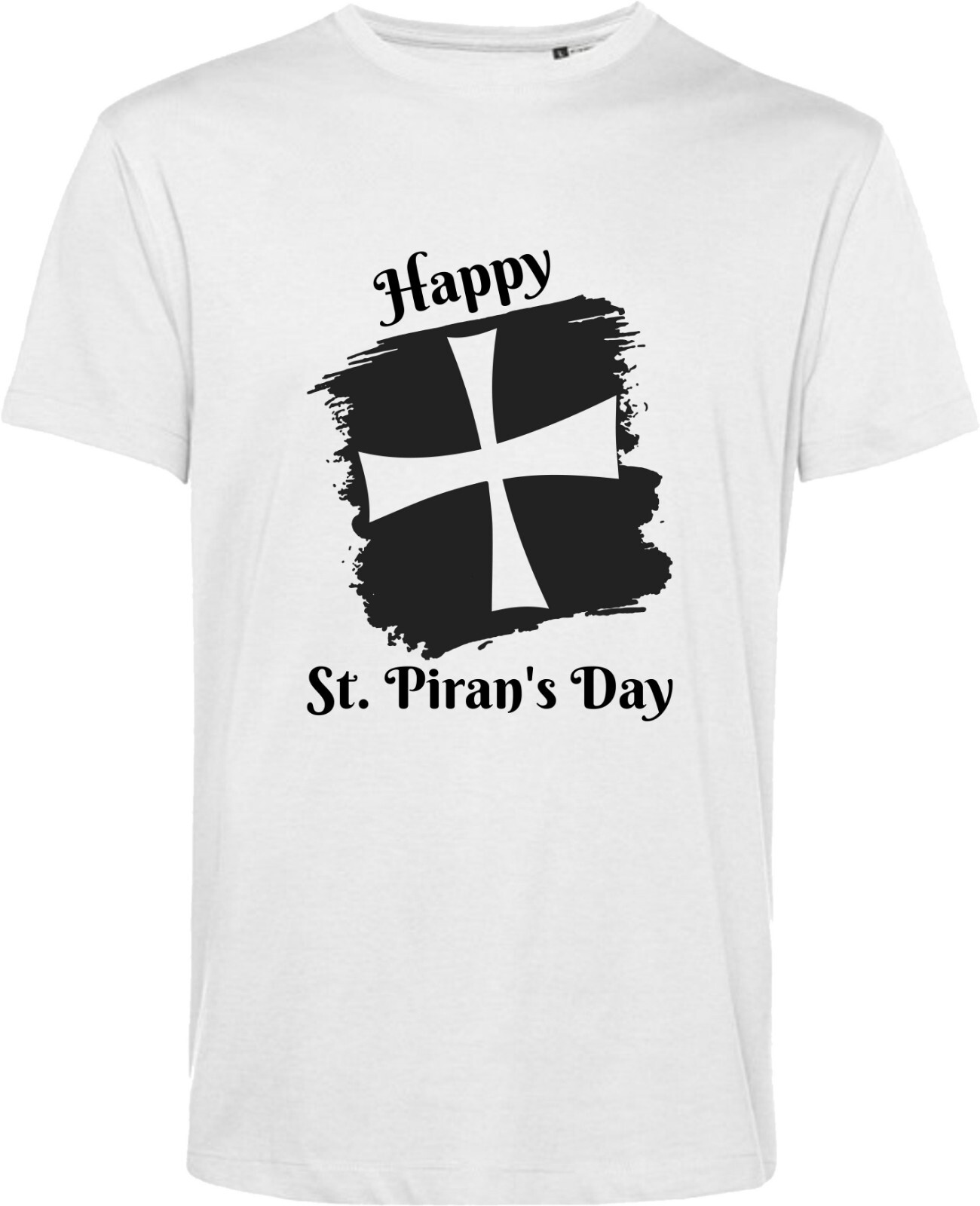 St. Piran's Day T Shirt Feast of Saint Piran Flag of Cornwall Unisex ...
