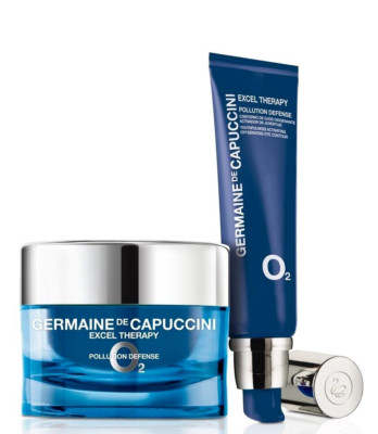 Set Excel Therapy O2 : Crema 50ML + Eye Contour 15ML Germaine de ...