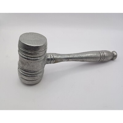Pewter Metal Gavel Mallet Tool Hammer Kitchen Utensil Masher | eBay
