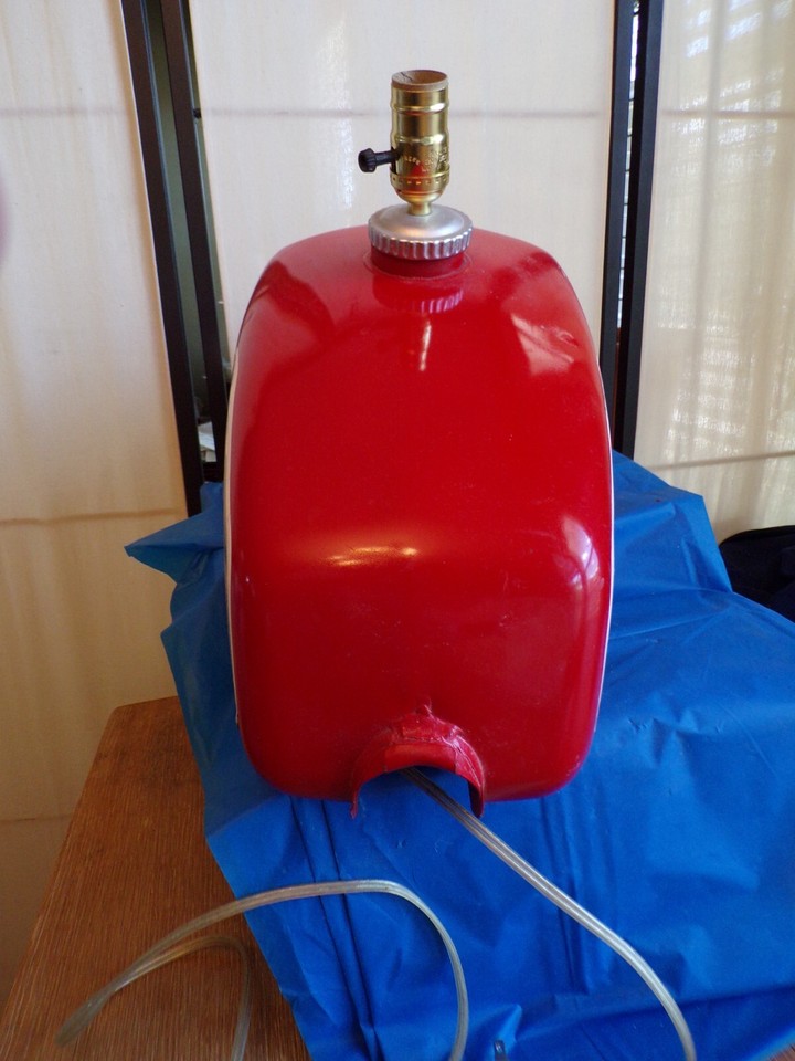 VTG Husqvarna 1974 CR 250 WR 250 MAG Repro Red Painted Steel Fuel Gas ...