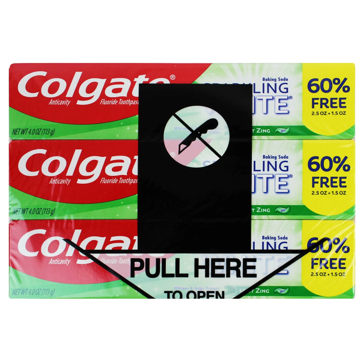 Colgate Toothpaste Label