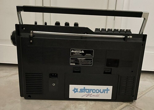 Stranger Things Crosley Portable Boombox AM/FM Cassette Bluetooth ...