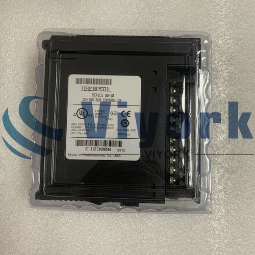 IC693BEM331 SERIES 90-30 I/O BUS MODULE MODULE UP TO 31 DEVICES NEW #T8 ...