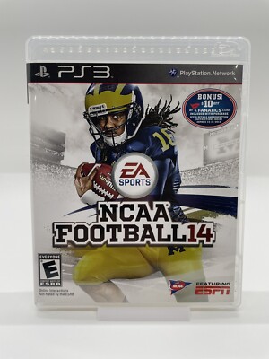 NCAA Football 14 (Sony PlayStation 3, 2013) PS3 No Manual 14633730074| eBay