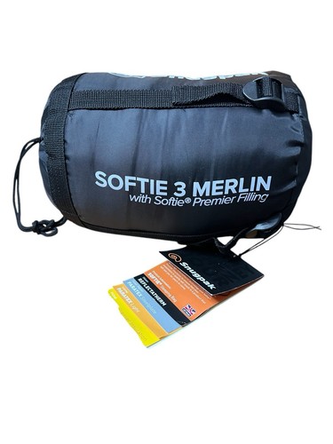 Snugpak Softie 3 Merlin Black Mummy Sleeping Bag - Camping Bushcraft ...