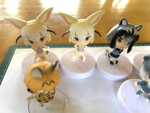 Kemono Friends Figures Lot Lucky Beast Includes Damaged Items | eBay