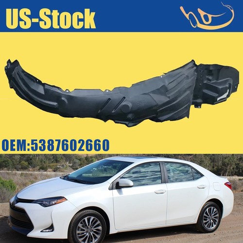 Fits Toyota Corolla 2017-2019 Front Left Driver Side Fender Liner ...