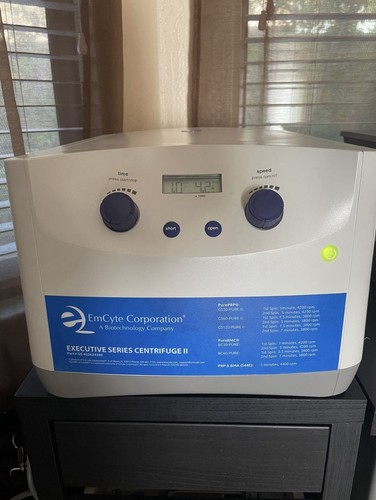 Emcyte Pure PRP Executive Series Centrifuge II + 2 Pure PRP Kits ($200 ...