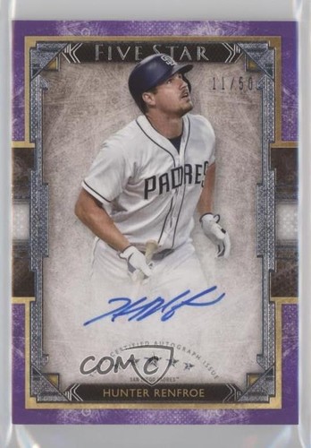 2018 Topps Five Star Purple /50 Hunter Renfroe #FSA-HR Auto | eBay