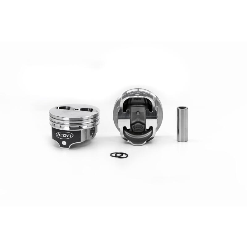 Icon Piston Engine Piston Set IC717.030; 4.030" Bore Flat Top (2V) for ...