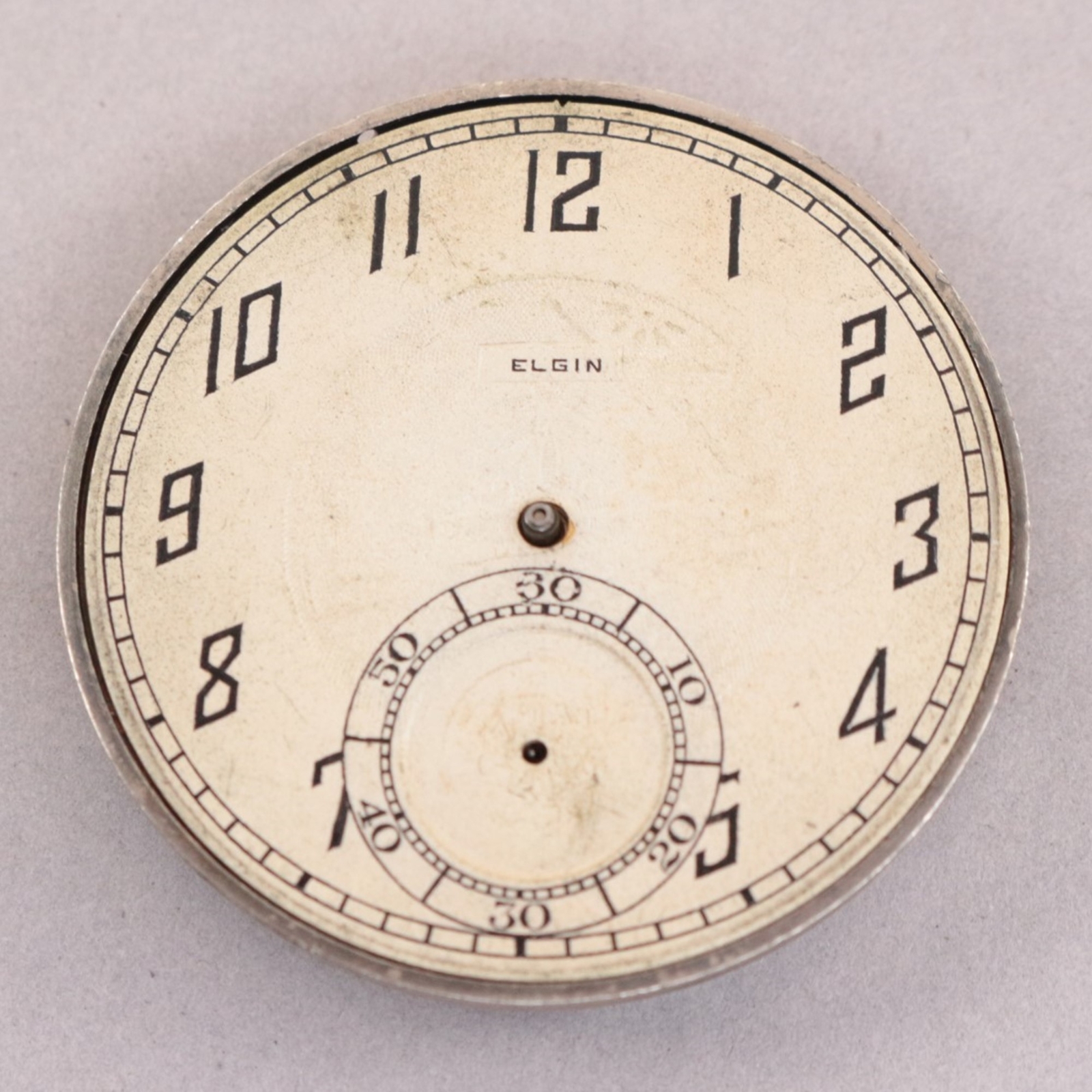 Elgin 12 Size 17 Jewel Pocket Watch Movement - MX1870 - Gem
