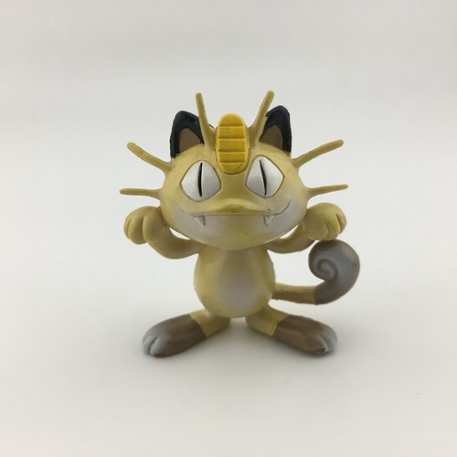 Meowth TOMY Pokemon Figure CGTSJ 1999 Nintendo 2" - Vintage Authentic ...