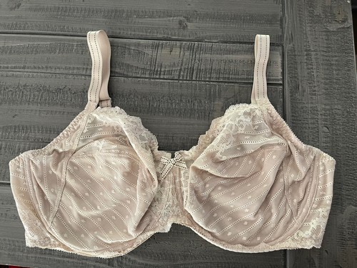 Chantelle Bra 3281 Rive Gauche 44DDD 44E 3 Part Cup Demi Bra Underwire ...